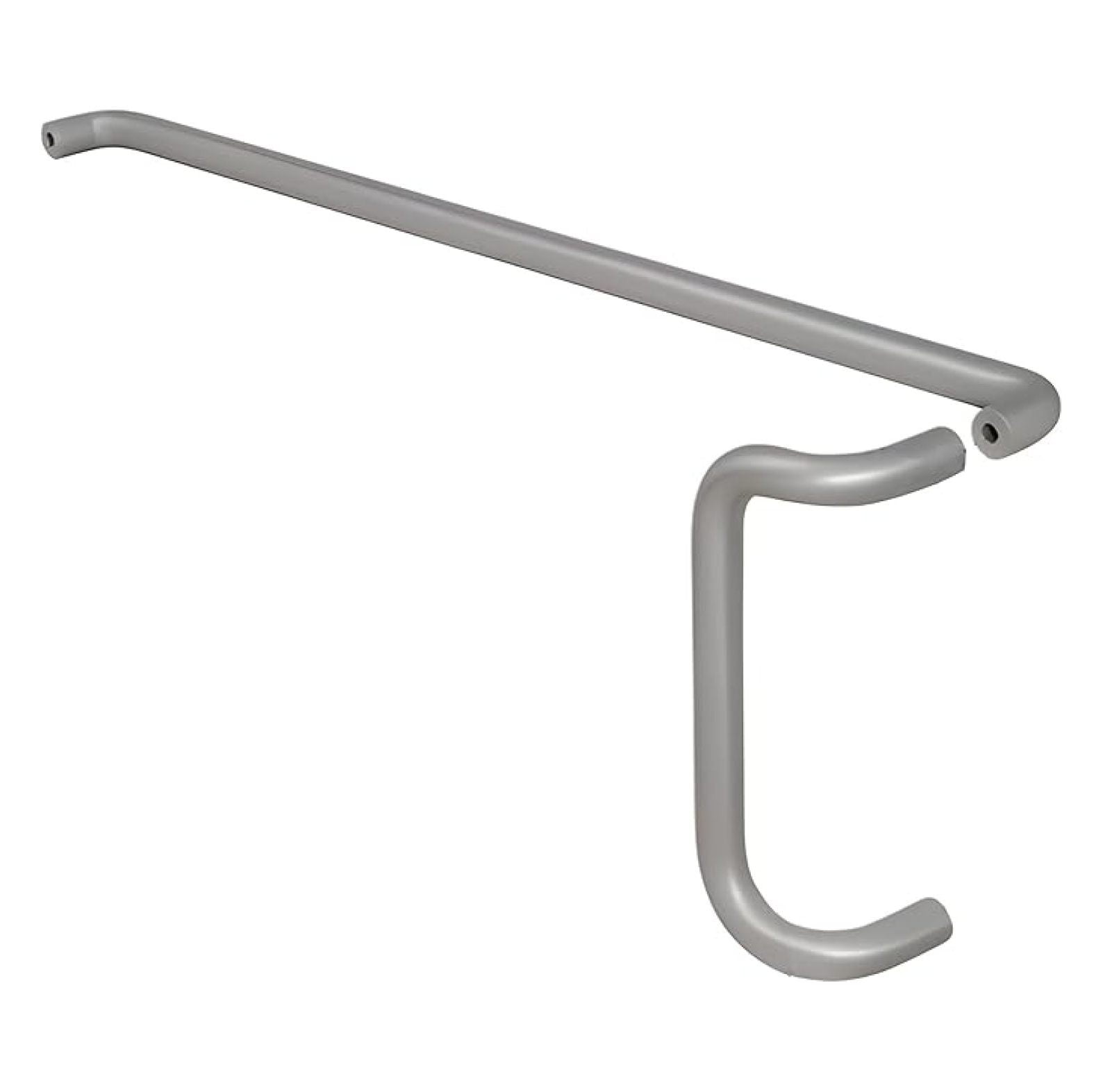 Solid Push Bar and Pull Handle Set, Aluminum Material, Brushed ...