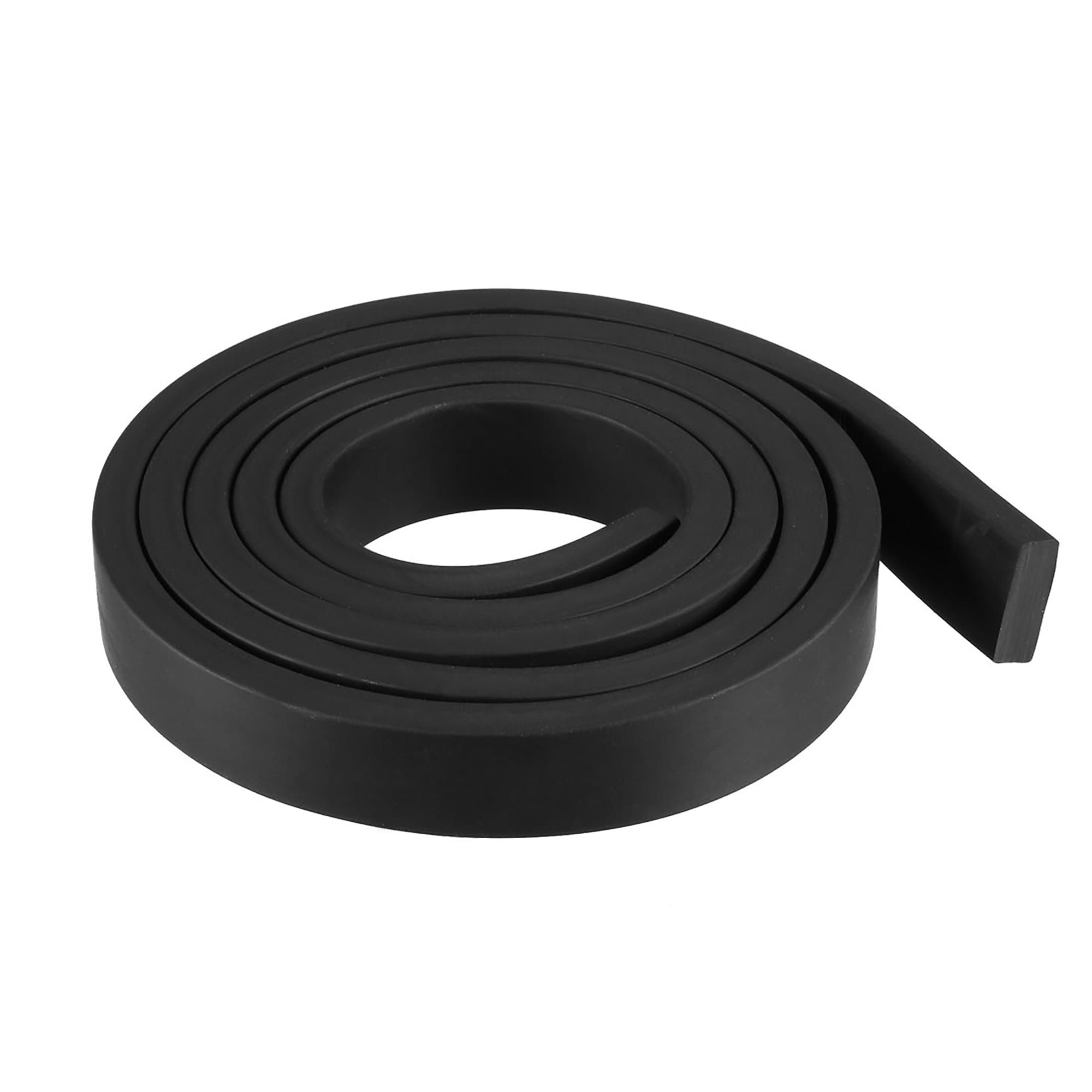 Solid Rectangle Rubber Seal Strip 15mm Wide 5mm Thick 1 Meter Long ...