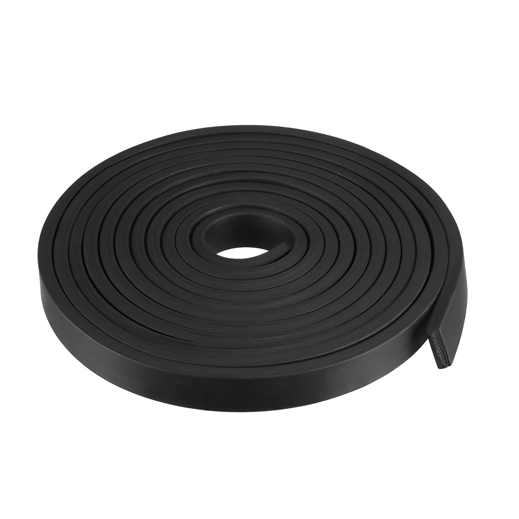 Solid Rectangle Rubber Seal Strip 15mm Wide 5mm Thick 3 Meters Long ...