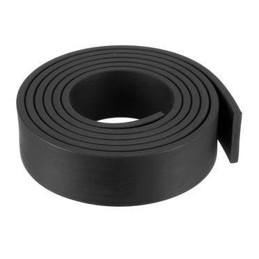 Neoprene Sheets Rolls, Adhesive Back Solid Rubber Strips 6mm(T)x20mm(W ...