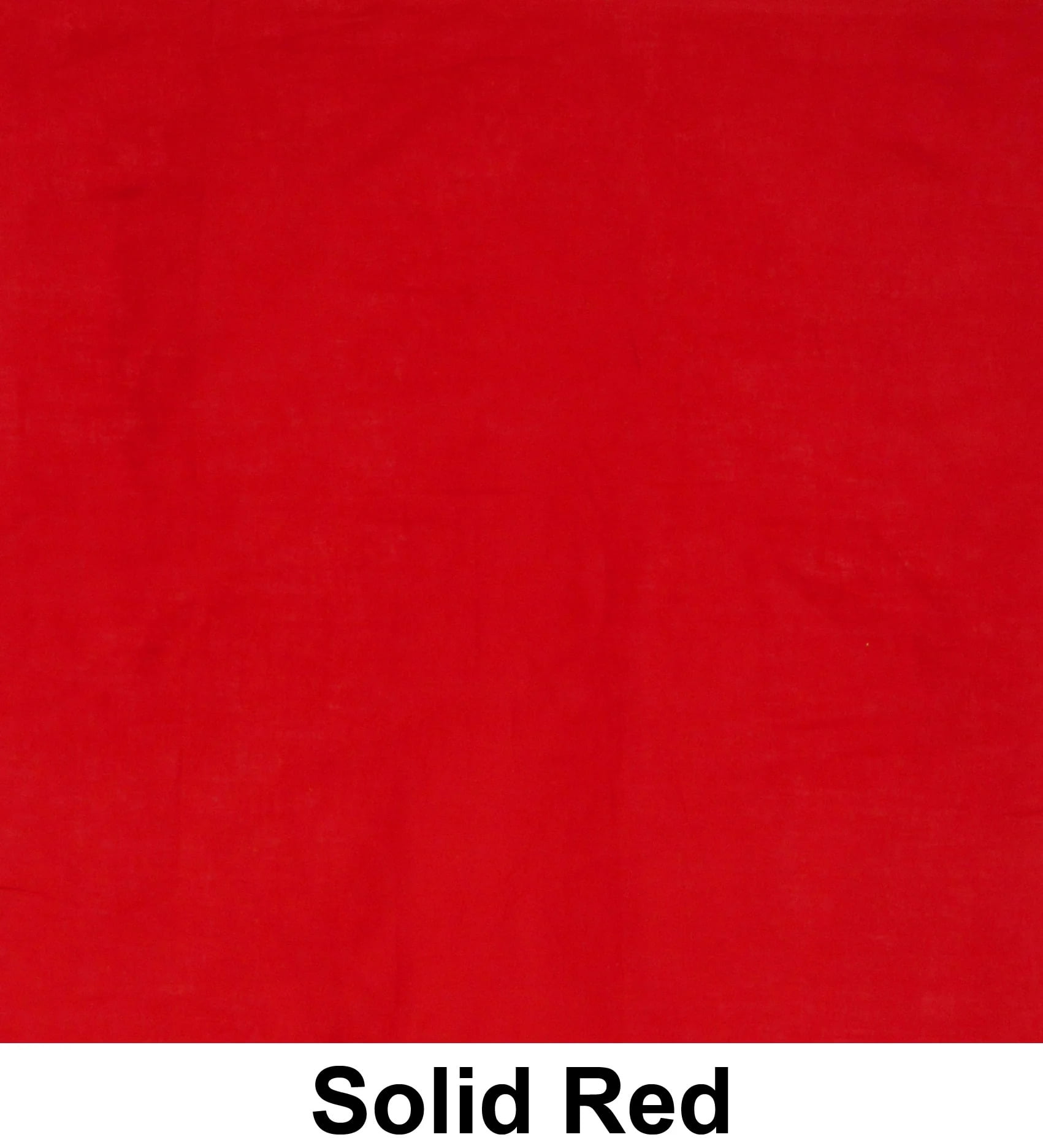 Solid Red Print Designs Cotton Bandana (22 inches x 22 inches ...