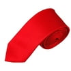 Romario Manzini Solid Red Traditional Men's Necktie for All Occasions ...