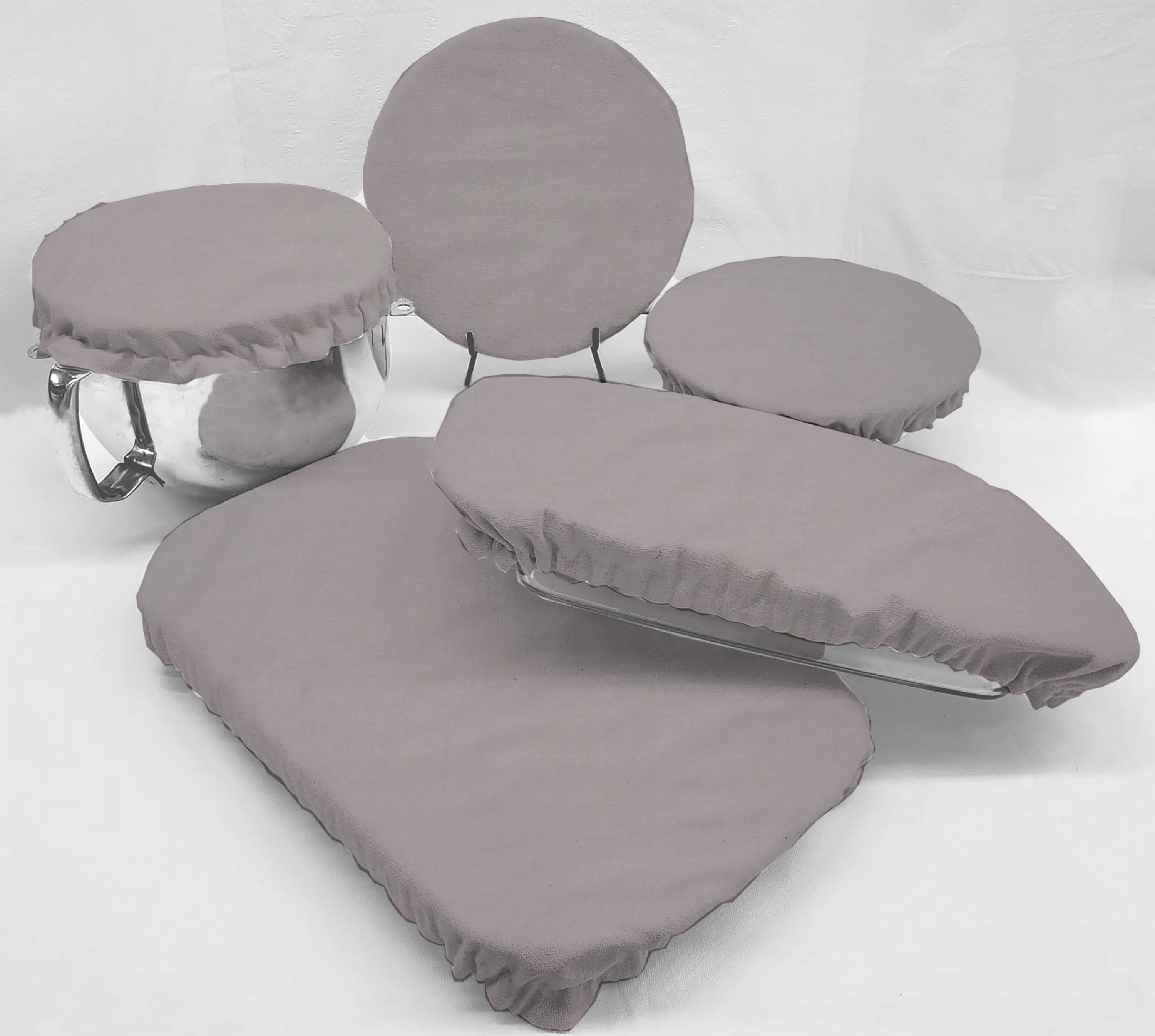 Solid Reusable Fabric Bowl and Casserole Pan Covers by Penny's Needful ...