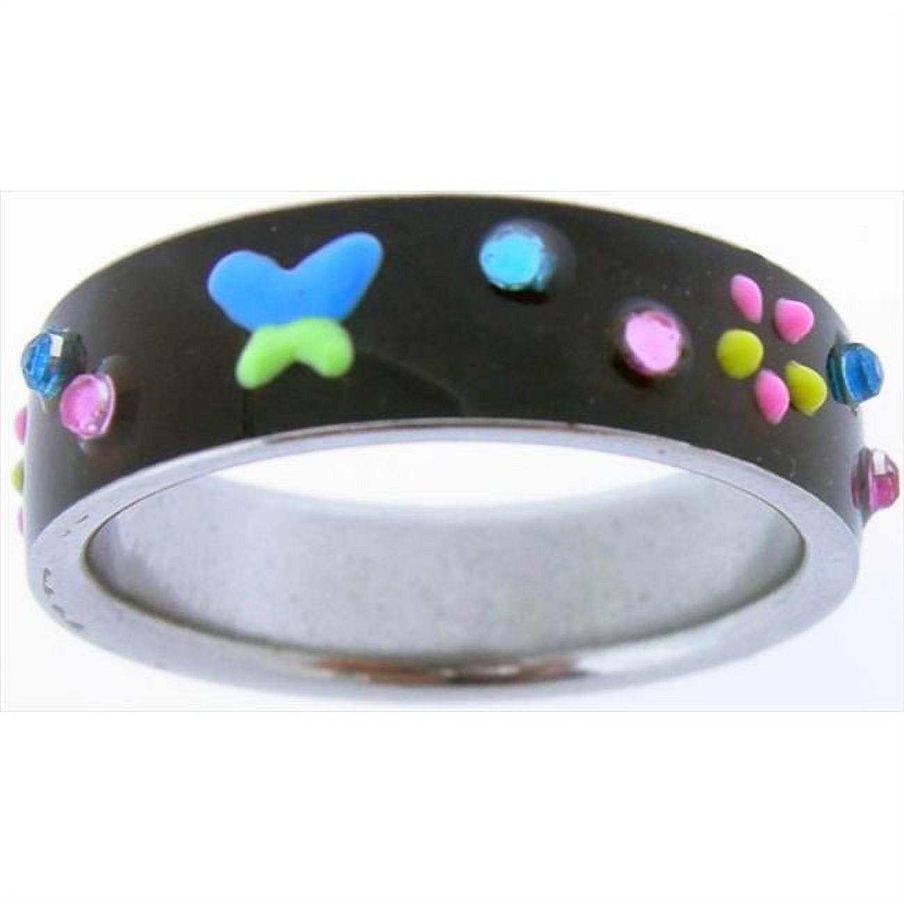 Solid Rock Jewelry 76005X Ring Color Change Butterfly Style 510 Size 5 ...
