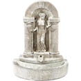 Solid Rock Stoneworks Concrete Angel's Gate Fountain - 30" Tall ...