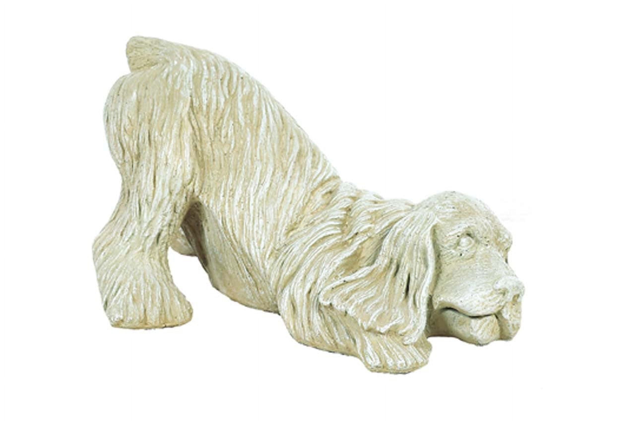 Solid Rock Stoneworks Concrete Playful Cocker Spaniel - 9" Tall ...