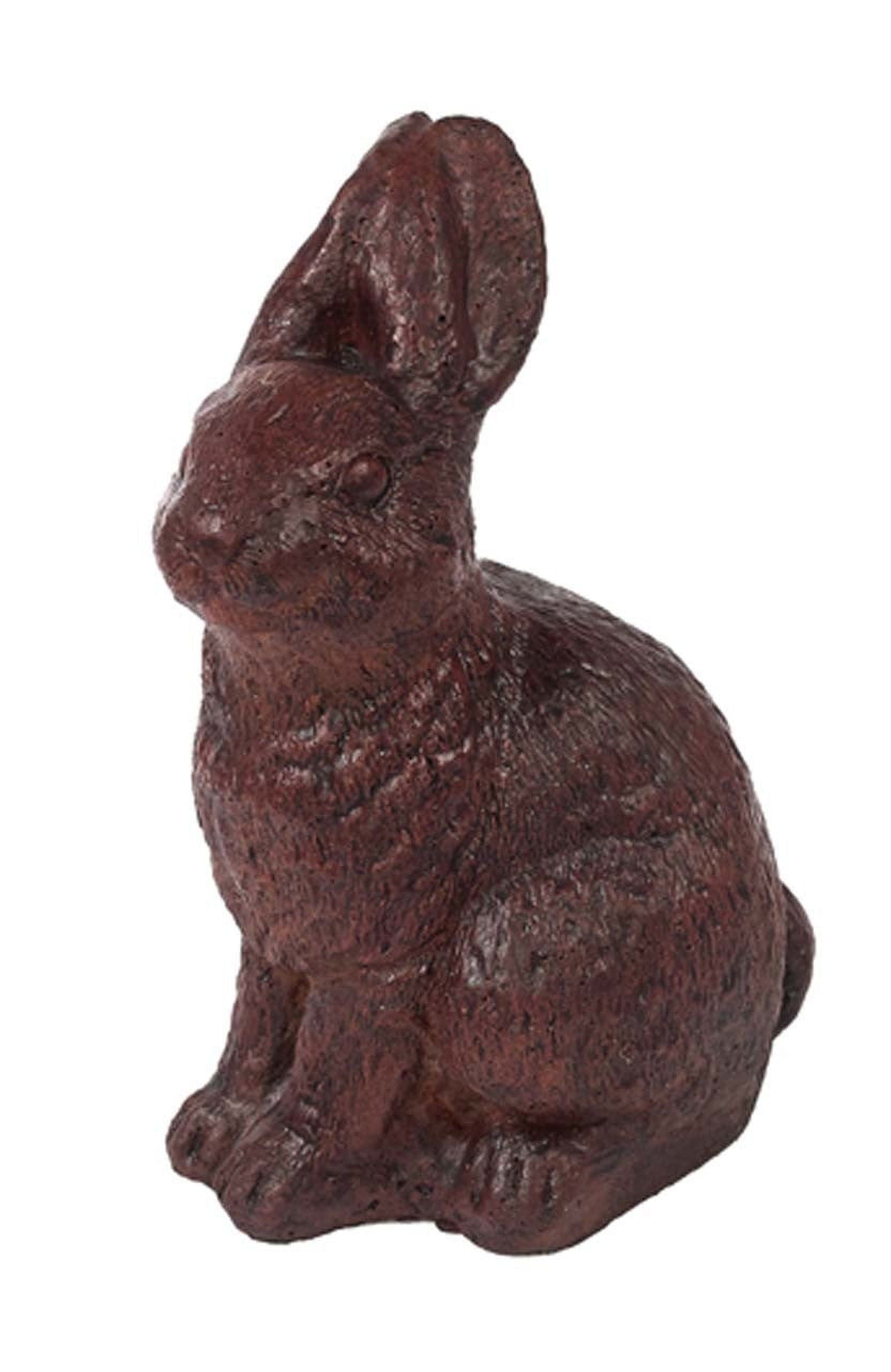 Solid Rock Stoneworks Jack Rabbit Bunny Stone Statue 10in Tall ...