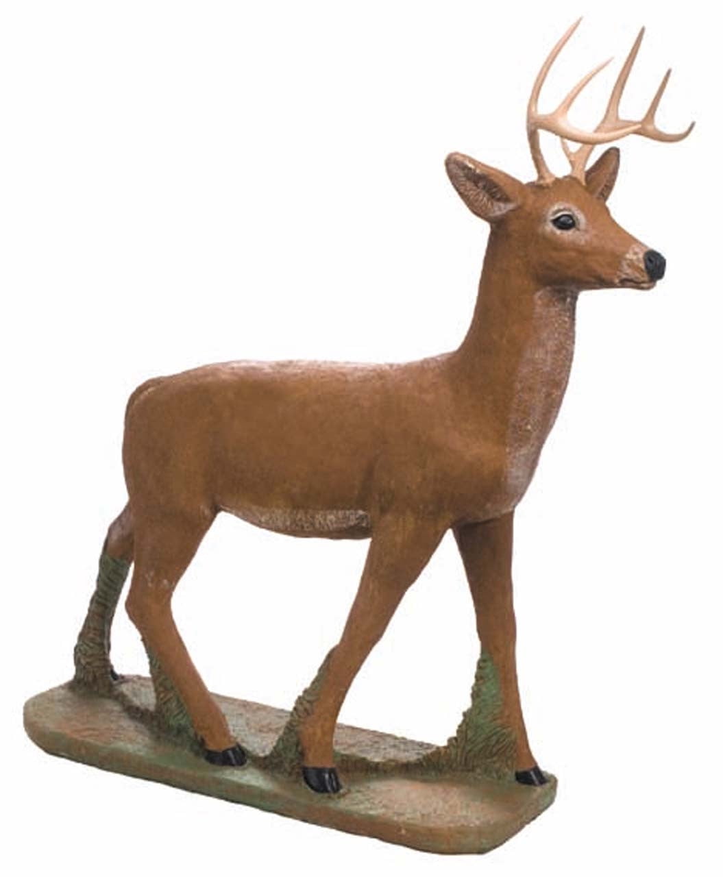 Solid Rock Stoneworks Life Size Concrete Garden Buck - 48" Tall ...