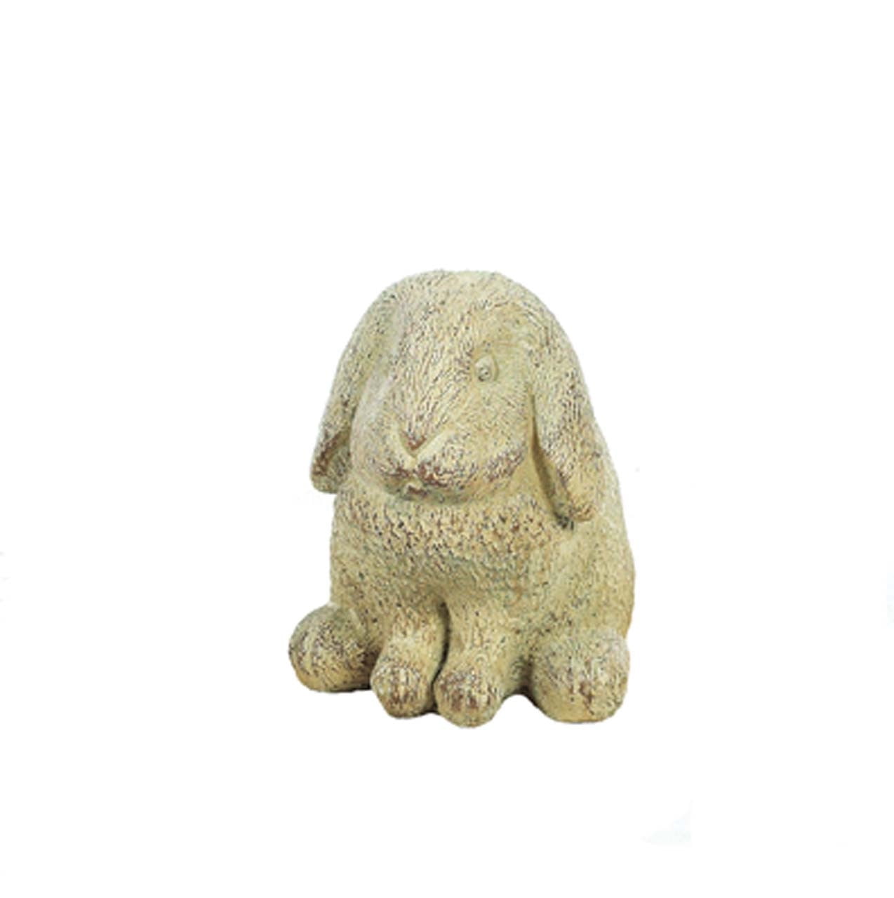 Solid Rock Stoneworks Lop-Eared Rabbit- 8" Tall- Desert Sand Brown - Walmart.com