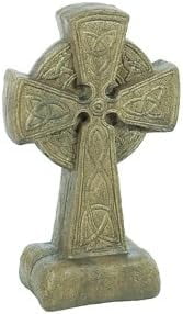Solid Rock Stoneworks Medium Concrete Celtic Cross - 18" Tall - Aged ...