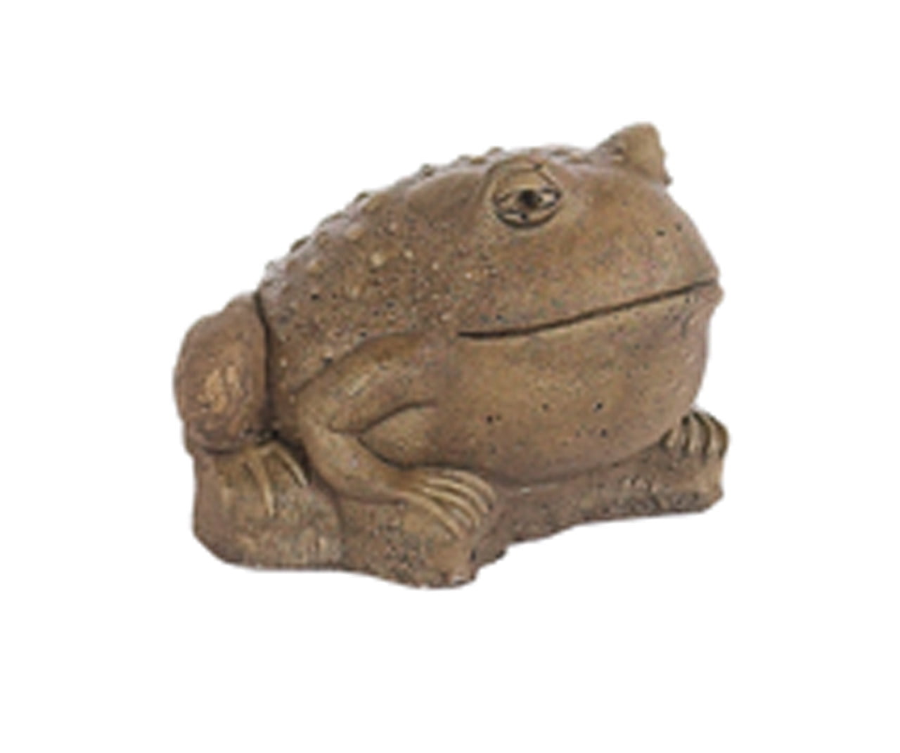 Solid Rock Stoneworks Medium Frog Sculpted Eyes Concrete Statue, 4 ...