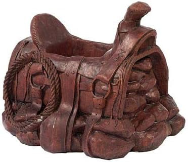 Solid Rock Stoneworks Saddle Planter - 15" Tall x 17" wide x 19 ...