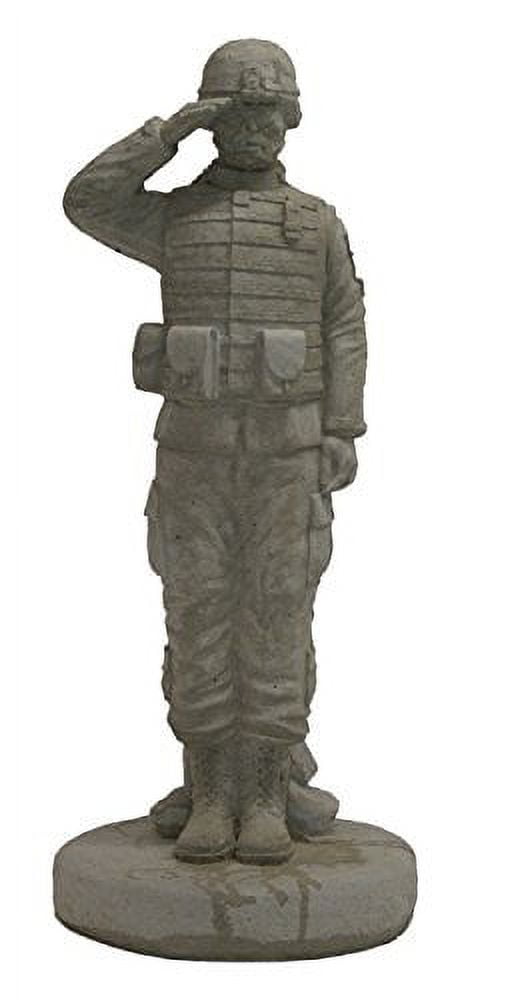 Soldier Garden Statue