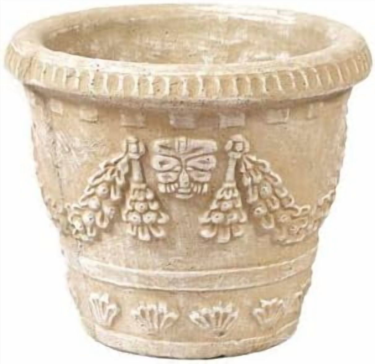 Solid Rock Stoneworks Small Swag Planter - 13" Tall x 16" Diameter ...