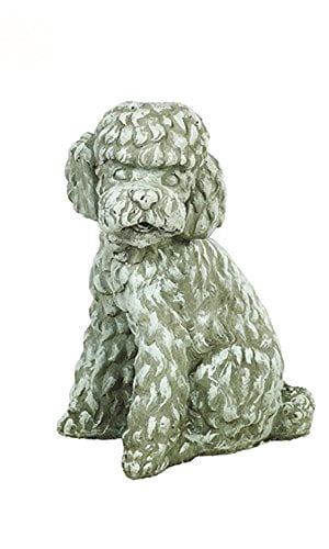Solid Rock Stoneworks Solid Rock Stoneworks Long Hair Poodle Dog Stone ...