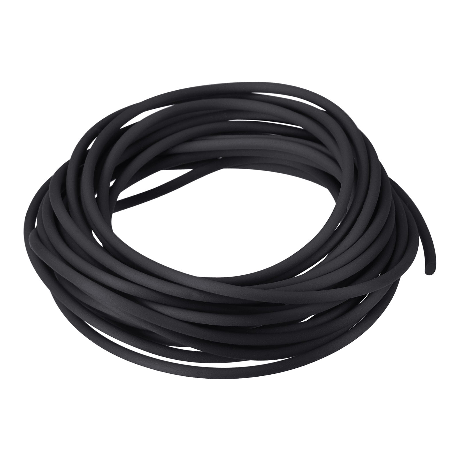 DIY Craft Making Matte Black Solid Rubber Cord Tubing - 10ft & 1.5mm (1 ...