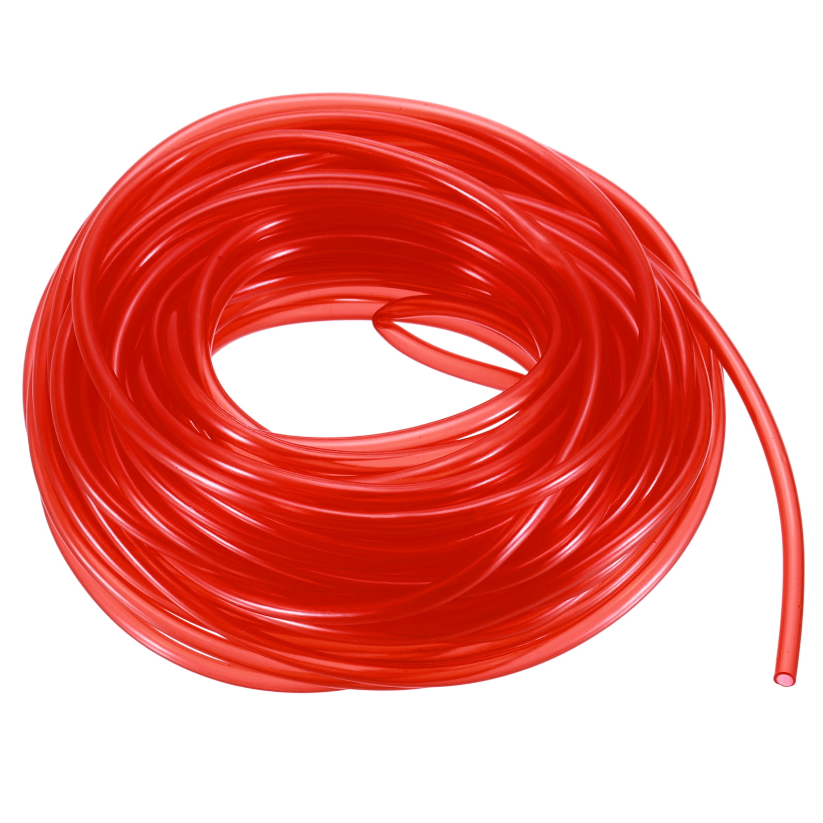 Uxcell 1Pcs Solid Rubber Cord Tubing 0.12" x 33ft Red Rubber Tube for ...