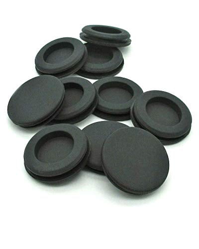 Solid Rubber Grommets for 35mm Panel Hole - Rubber Hole Plug fits 3mm ...