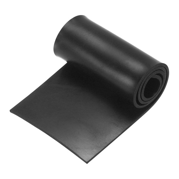 Solid Rubber Sheet 1/16" Thick x 2" Wide x 10" Long, Anti-Slip Neoprene ...