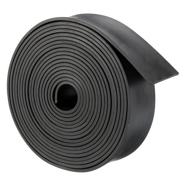 Solid Rubber Strips Neoprene Sheets Rolls 1/8"T x 1.38"W x 78.74"L, DIY ...