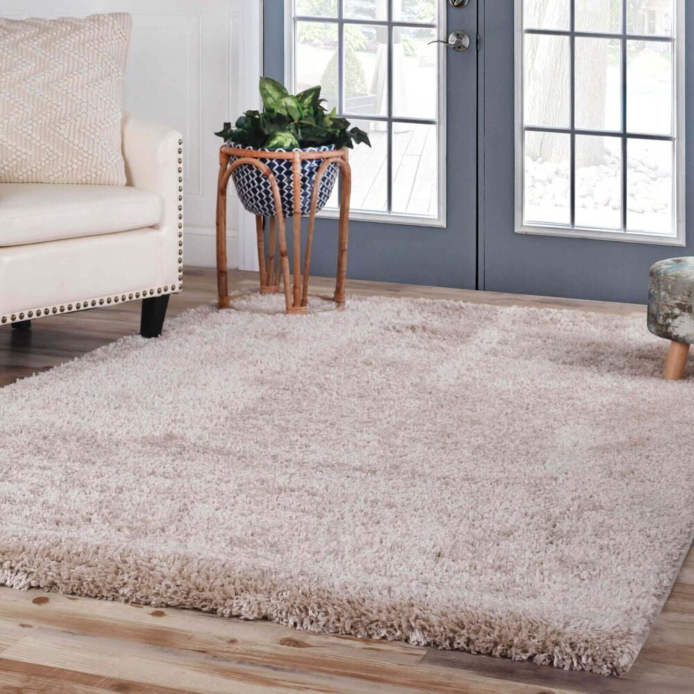 Solid Shag Rug Runner Living Room Bedroom 4x6 5x8 8x10 Large Area Rugs ...