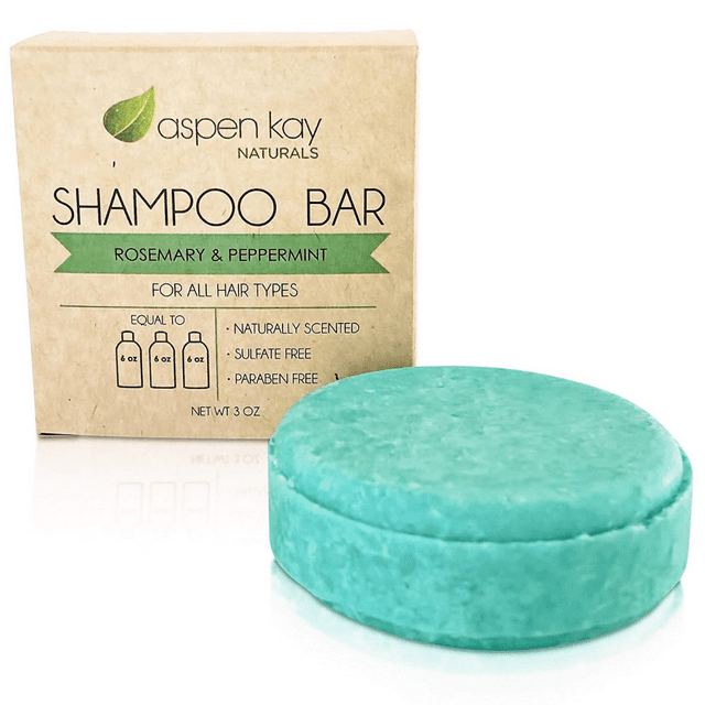 Solid Shampoo Bar, Made With Natural & Organic Ingredients, Sulfate ...