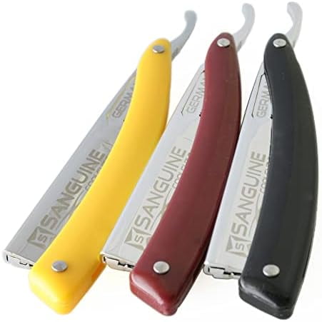 Solid Shaving Razor, Men Foldable Razors, Straight Men Shaving Razor ...