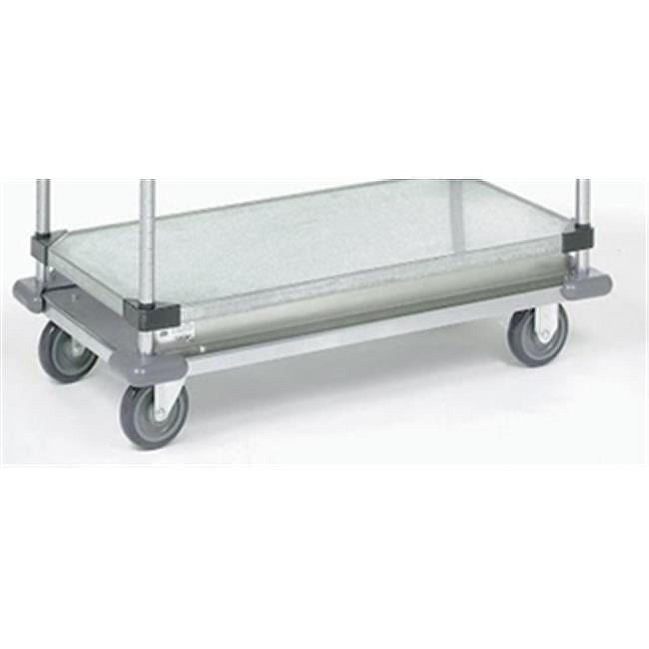 Solid Shelf Dolly Base Truck- Galvanized - 18 x 60 x 69 in. - Walmart.com