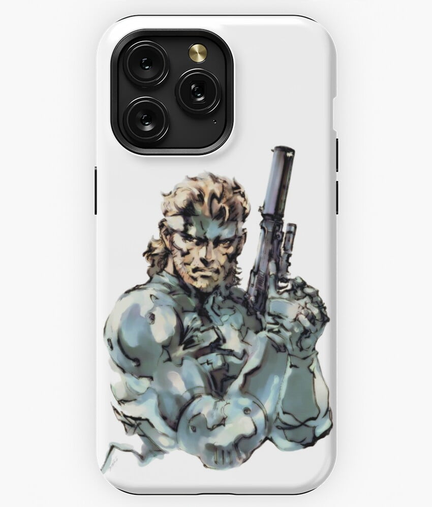Solid Snake MGS Character Art M1936 Phone Case for iPhone 17 16 15 14 ...