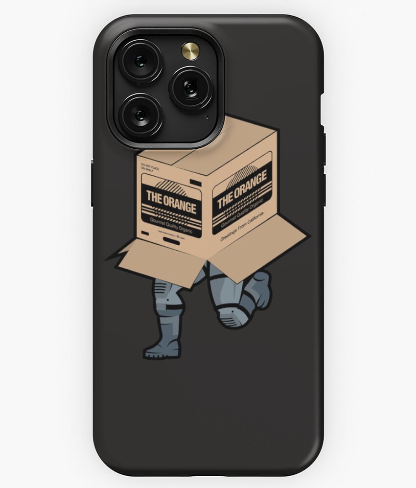 Solid Snake Sneaking In Box MGS M1972 Phone Case for iPhone 17 16 15 14 ...