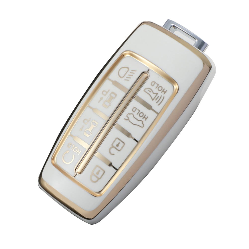 Solid Soft Tpu Key Fob Case For Hyundai Genesis Gv60 Gv80 G70 Gv70 ...