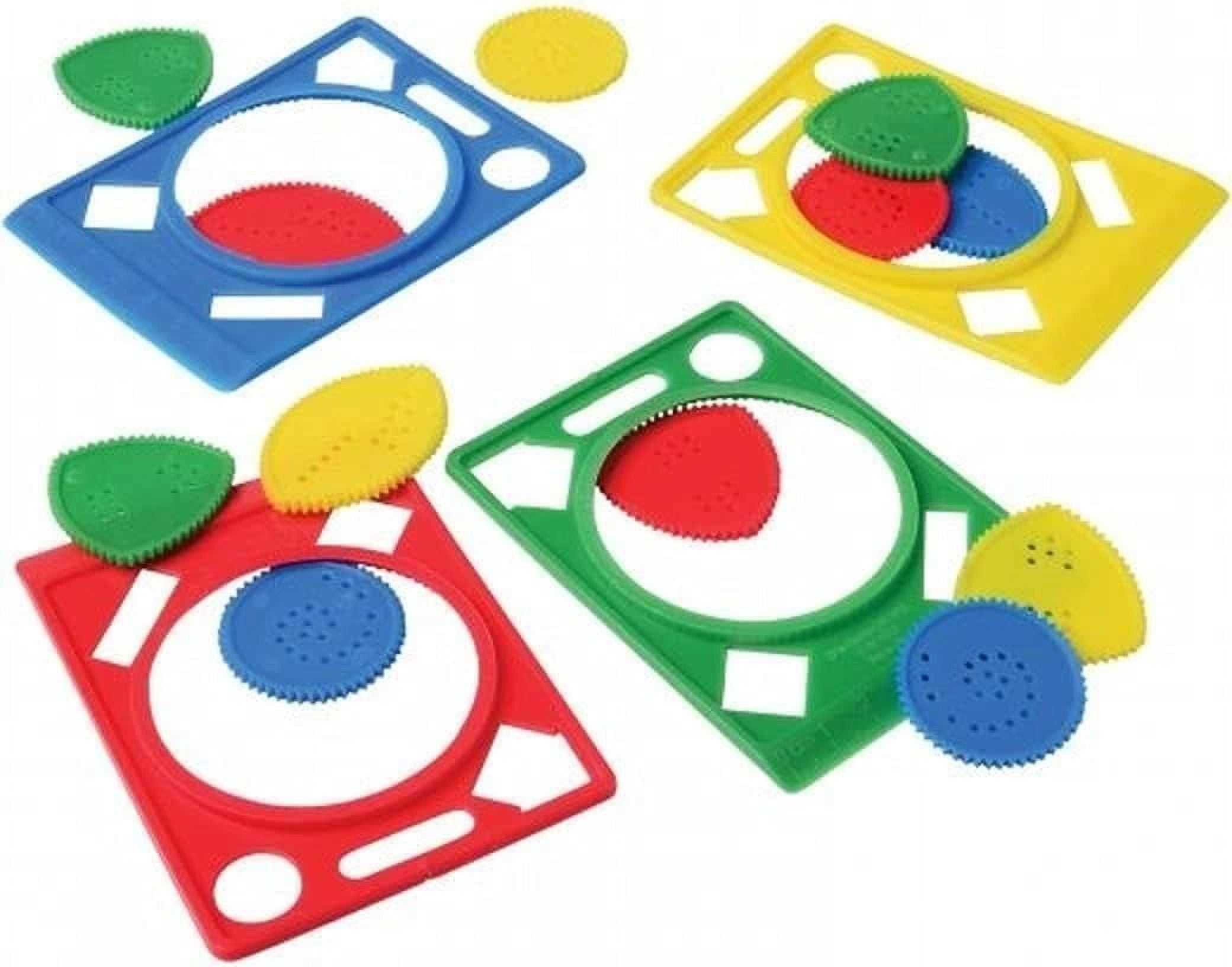 Solid Spiral Shape Plastic 4 Inch Stencil Assortment (36 Pack) Ruler ...