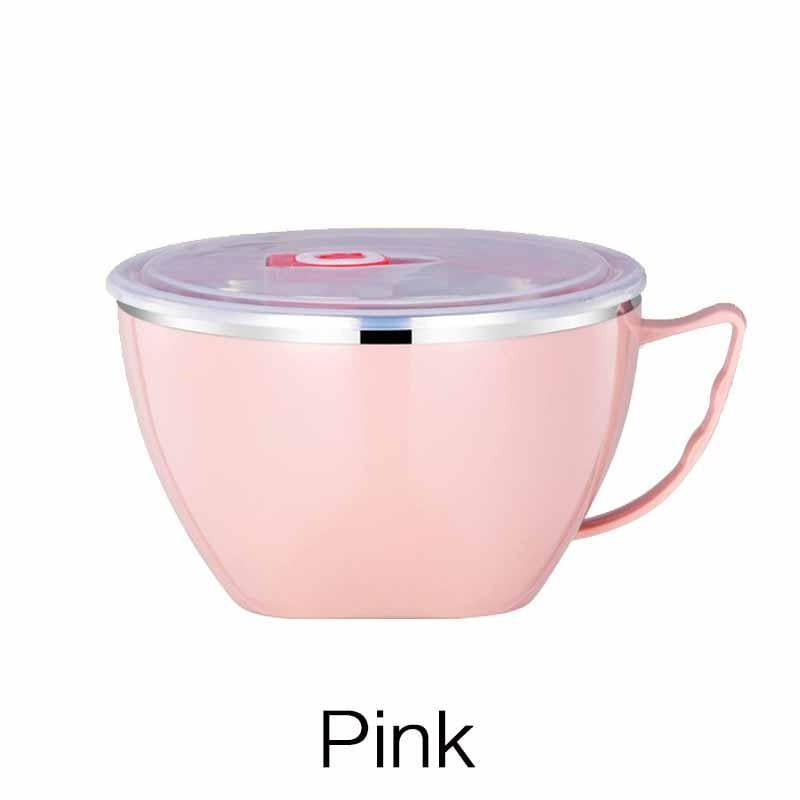 Solid Stainless Double-layer Heat Insulation Anti-scalding Lunch Box ...