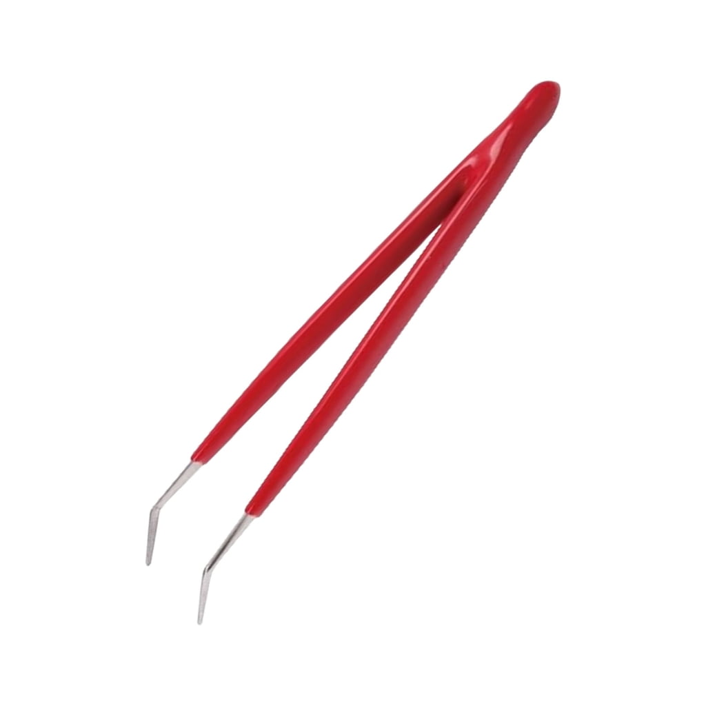 Solid Stainless Steel Accuracy Tweezers Nonslip Design Accuracy ...