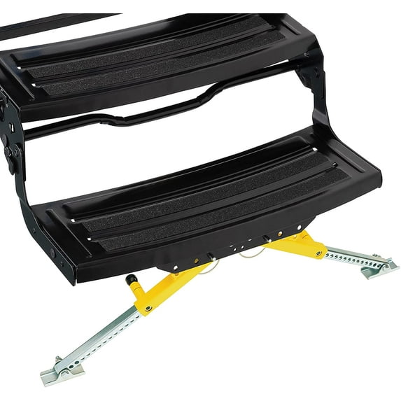 Solid Stance RV Step Stabilizer Kit for 5th Wheels, Travel Trailers and ...