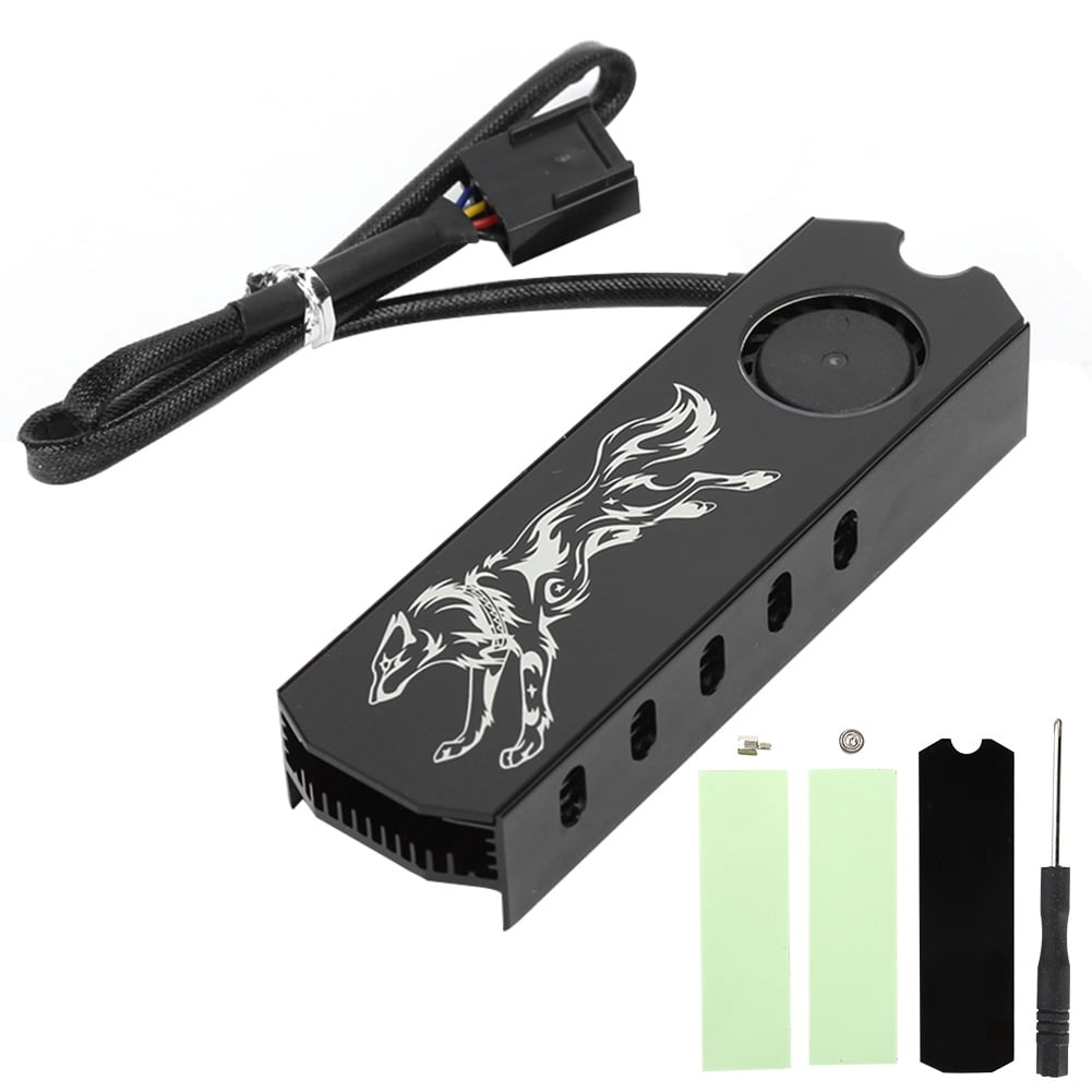 Solid State Hard Disk Heat Sink Supports Speed Regulation Without Light ...