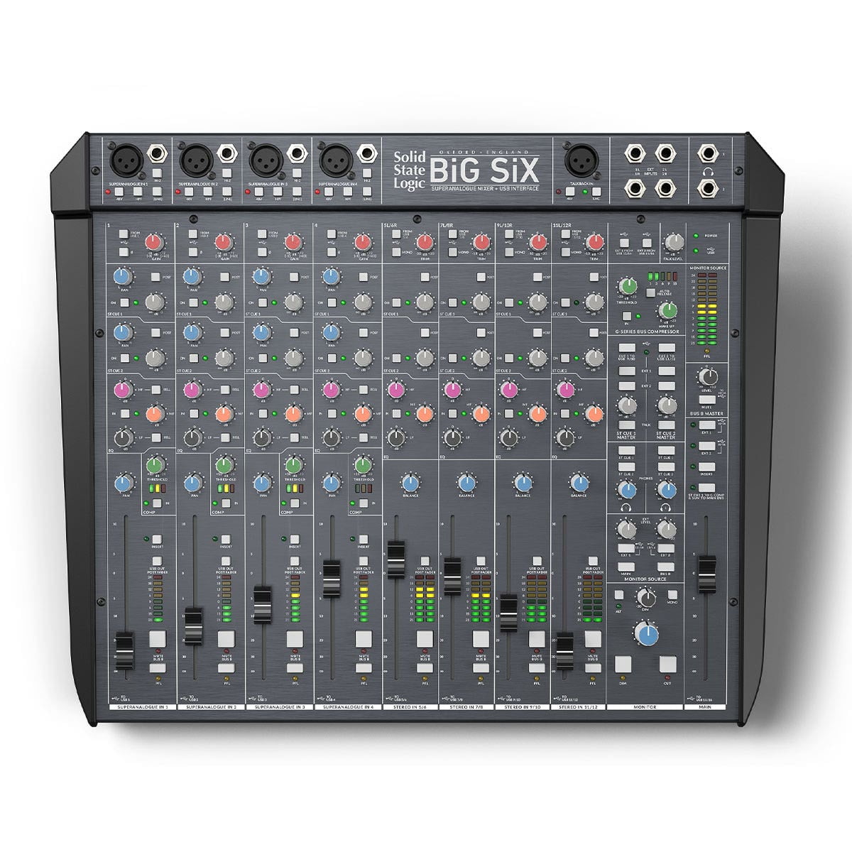 Solid State Logic BiG SiX Super Analogue Mixer + USB Interface ...