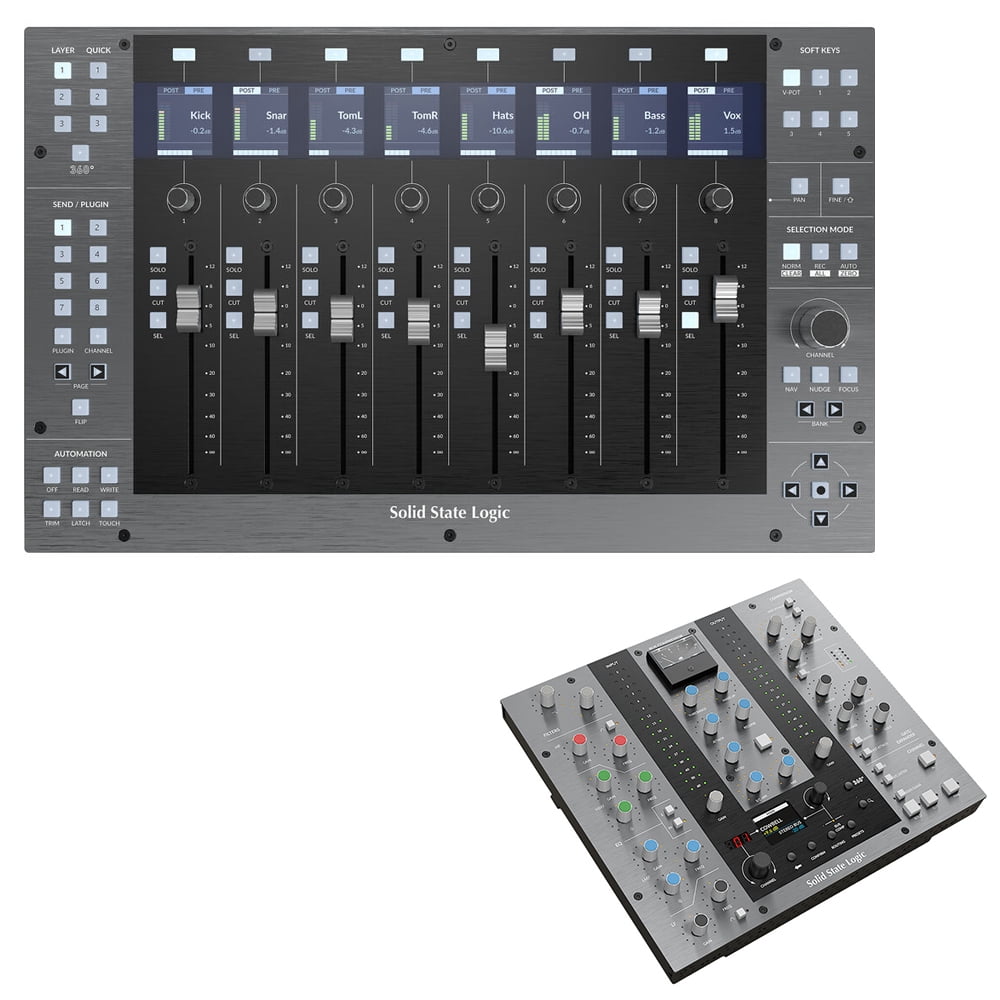 Solid State Logic UF8 Advanced DAW Controller Bundle with Solid State ...