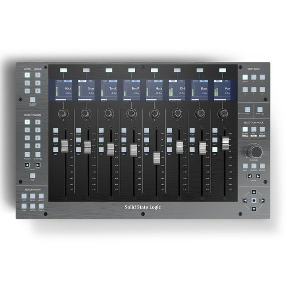 Solid State Logic UF8 Advanced Studio Controller for DAW-Based Production Workflows - Walmart.com