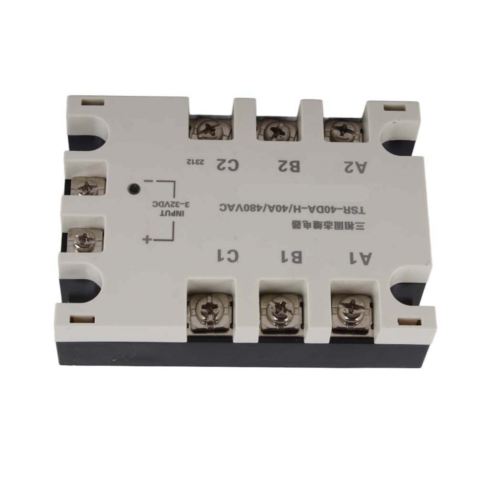 Solid State Relay, 40A Three Phase Ssr Input Solid State Relay Tsr‑40Da ...