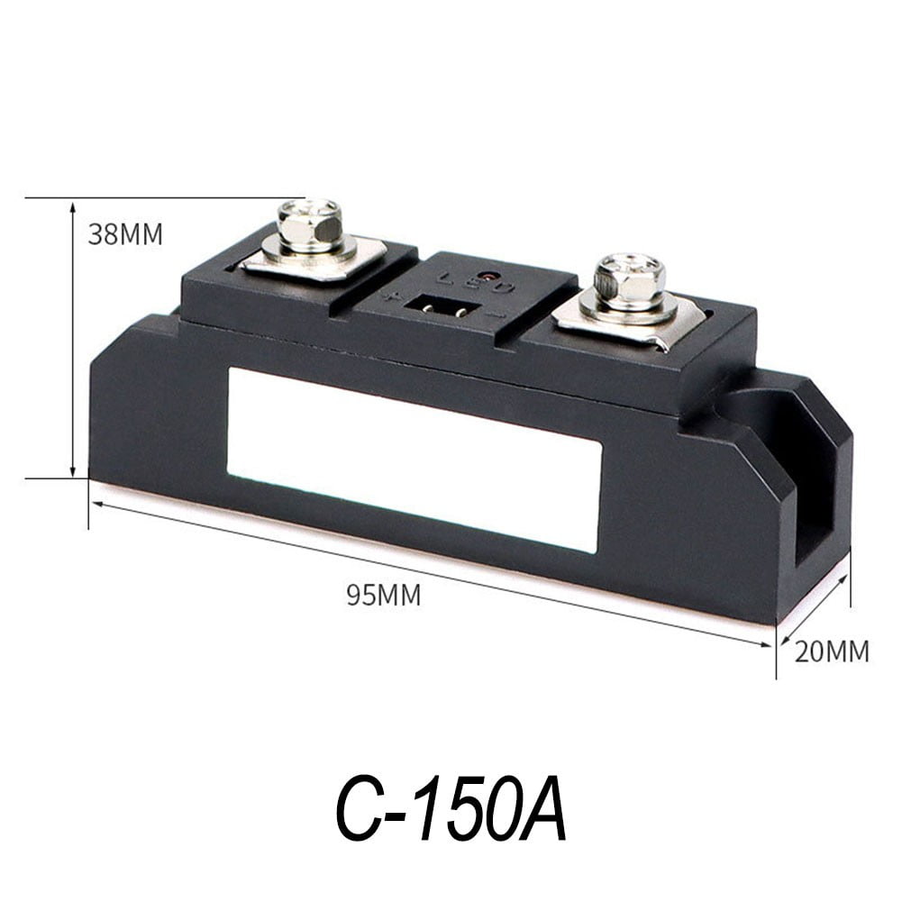 Solid State Relay for SSR,Single Phase Input, 4-32VDC Output, 30-480VAC ...