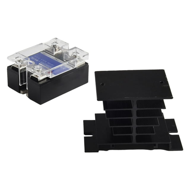 Solid State Relays Module Dc-Dc Single-Phase Ssr-25Dd 25A with Cooling ...