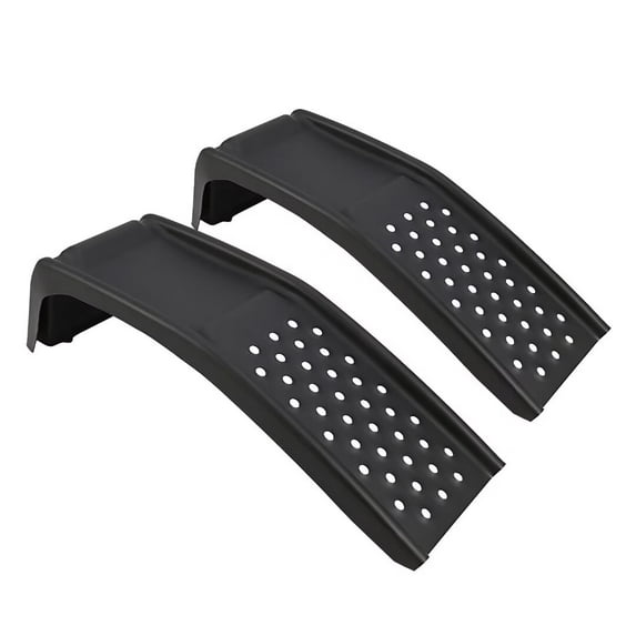 Solid Steel 3 Ton 6500 LBS Auto Ramp Set Heavy Duty Car Ramps Set ...