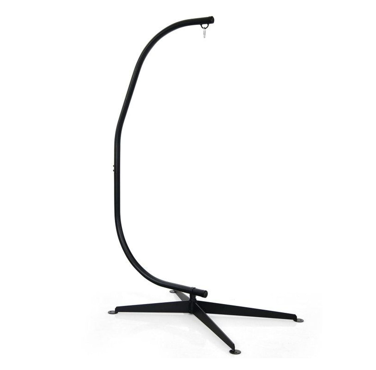Solid Steel C Hammock Frame Stand black - Walmart.com
