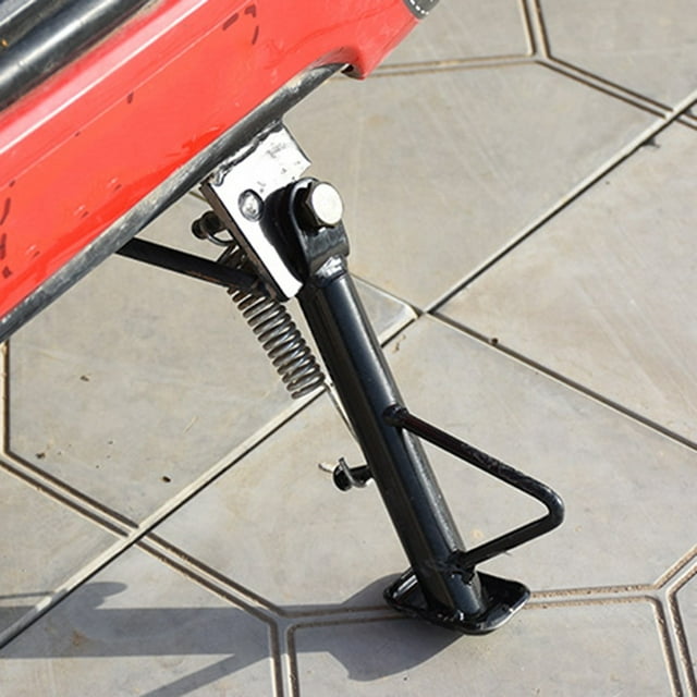 Solid Steel Electric Bike Parking Stand Scooter Side Stand Black 1420Cm ...
