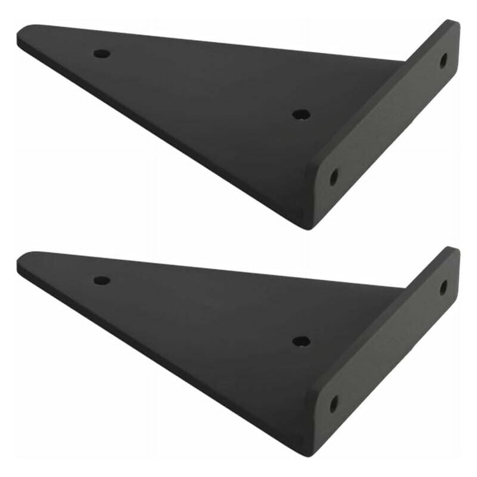 Solid Steel Floating Shelf Brackets, Triangle Design For Enhanced ...