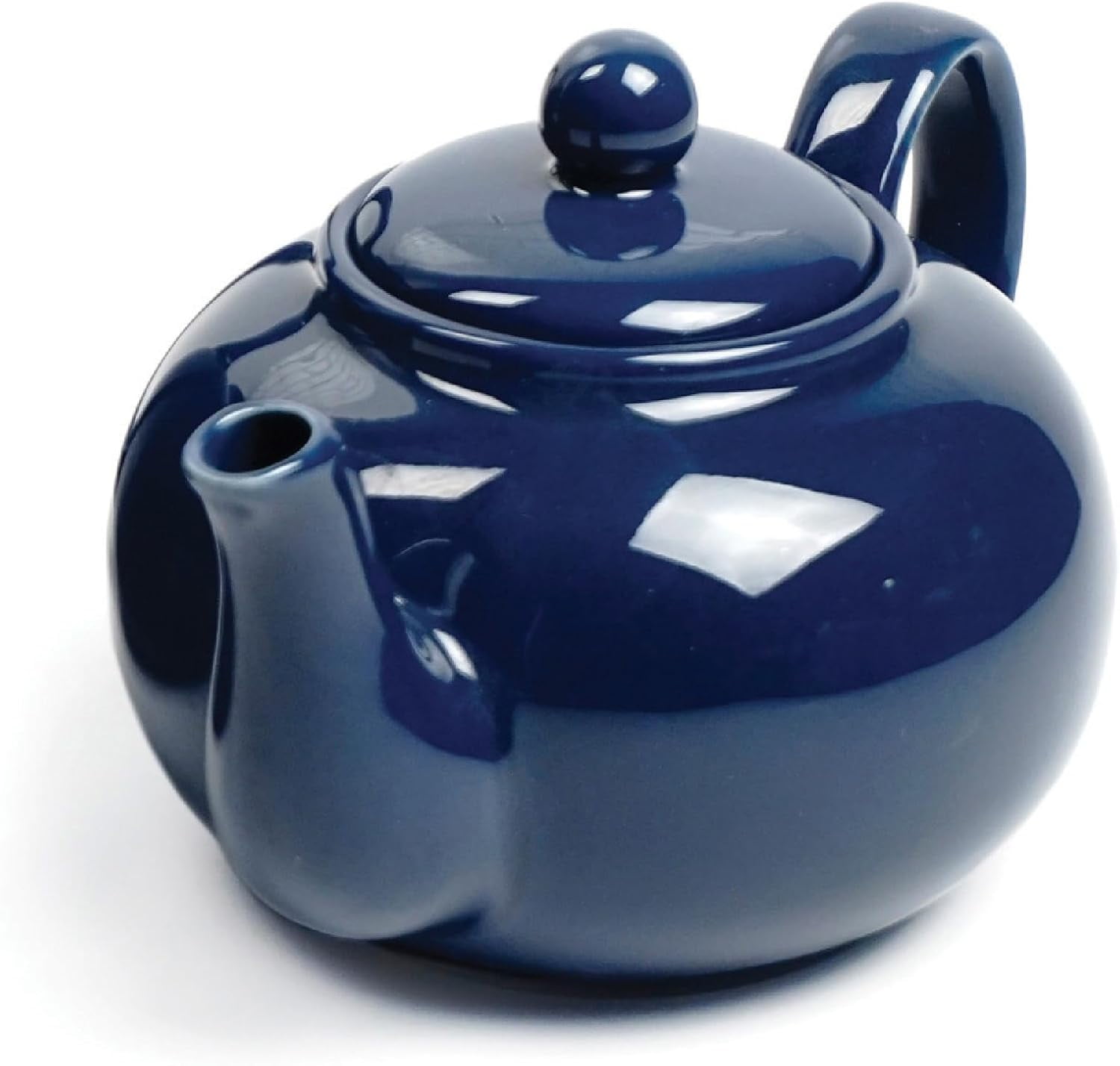 Solid Stoneware Teapot - 6" - Blue - Walmart.com
