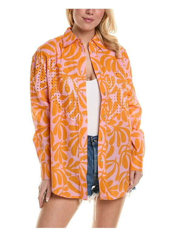 Orange Striped Shirts