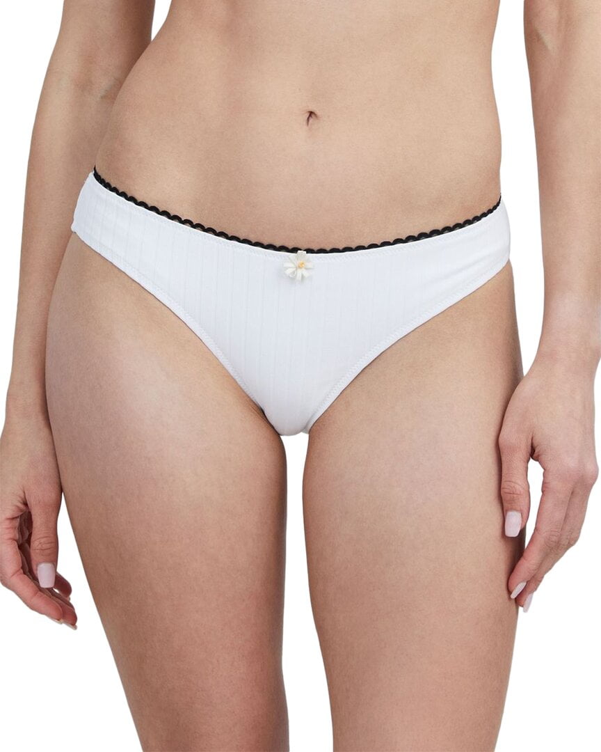 Solid & Striped womens The Daphne Bikini Bottom, l, White - Walmart.com