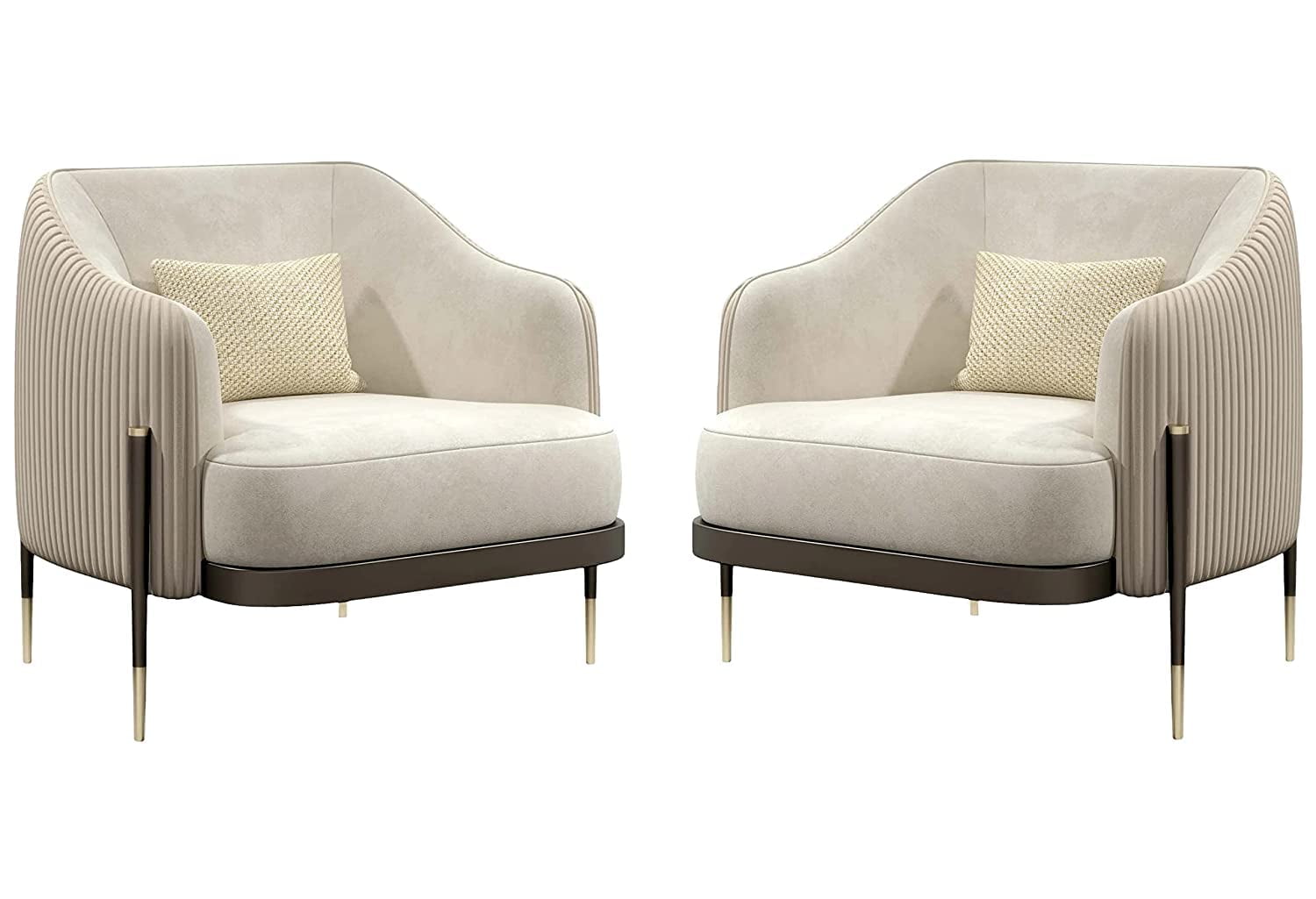 Solid Strong Legs LoungeDining Chair Royal Armchair Stylish Single ...